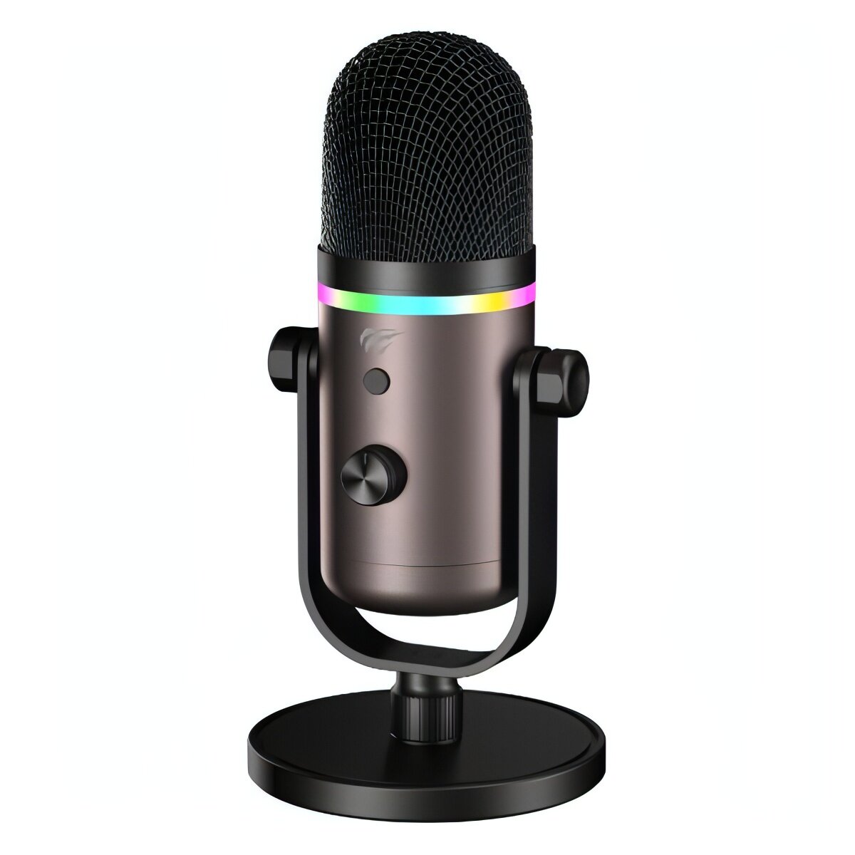 Игровой микрофон для компьютера Havit GK63Pro Black+Оchre