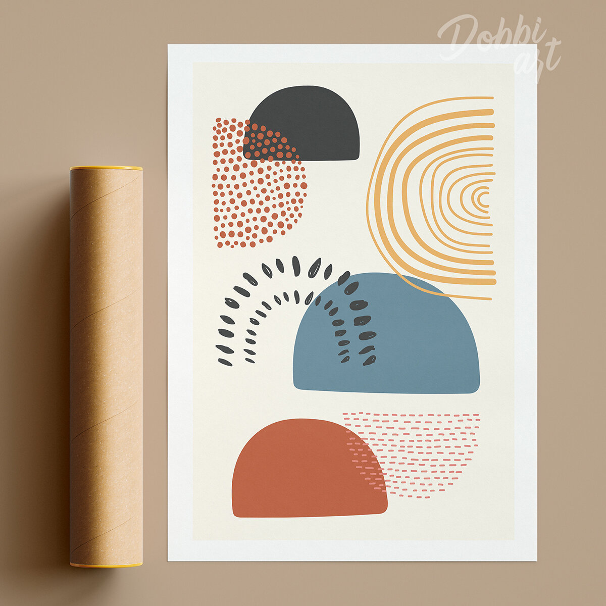 Постер Абстракция минимализм 50х70 см/ Постер для детской/ Плакат для интерьера/ Декор на стену