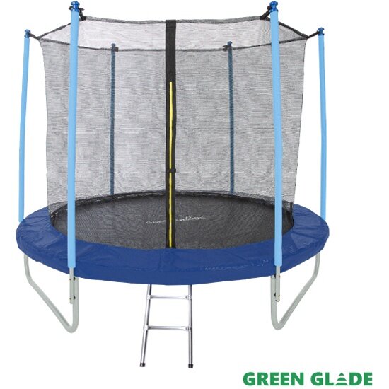 Уличный батут Green Glade 10-футовый с лестницей B7102-B003