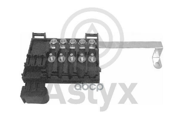 Блок предохранителей 80A AUDI A3 01-03/SEAT LEON/TOLEDO 99-06/ VW GOLF 99-07 шт. ASLYX арт. AS-201597