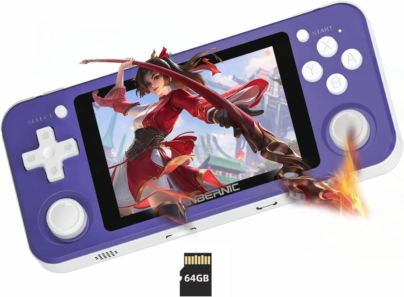 Портативная игровая консол Anbernic RG351P Pro, RK3326, игровая консоль в стиле ретро с операционной системой Linux 64GB