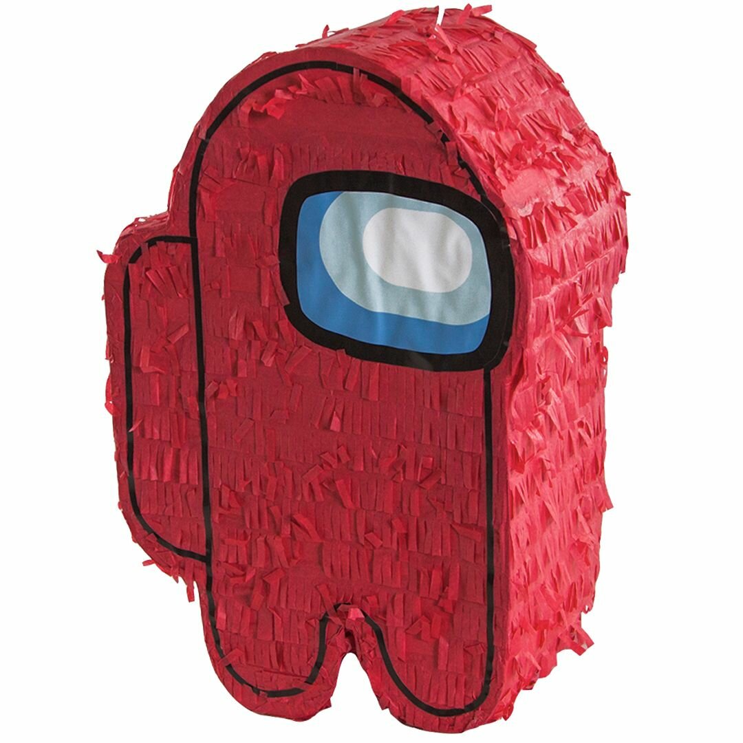 Пиньята Волна веселья Космонавт Цвет Красный, 38х25х15 см