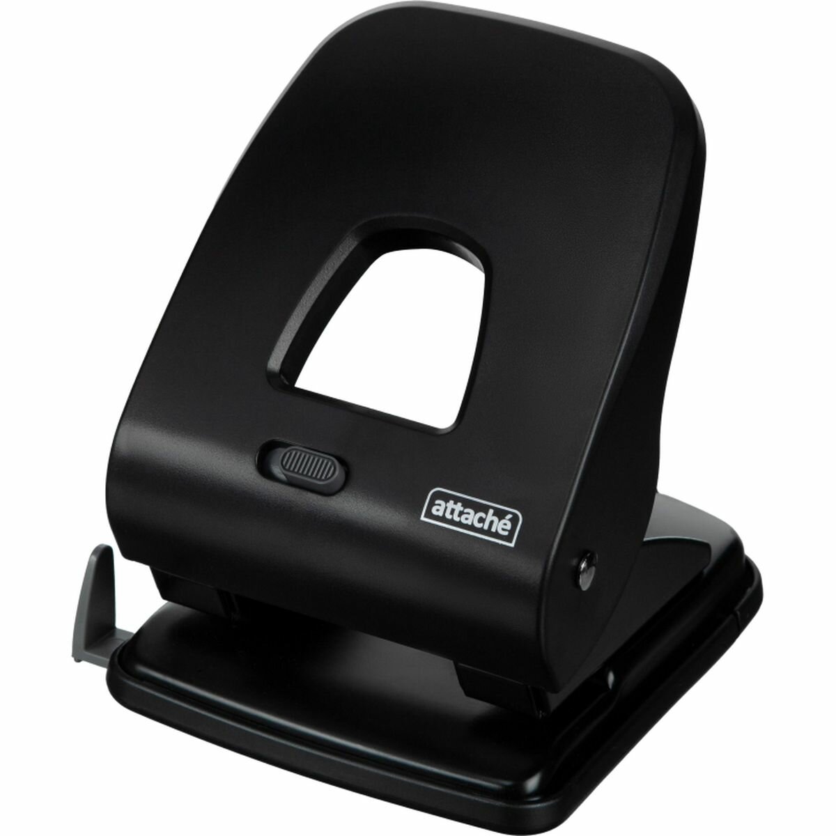 Дырокол Attache Perform, до 40 листов, линейка, черный (1866803), 18шт.