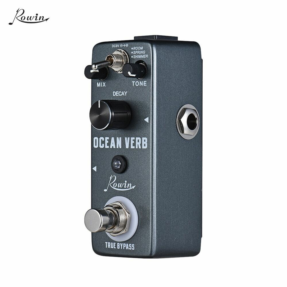Педаль эффектов для гитары Rowin Ocean Verb Digital Reverb, 3 режима