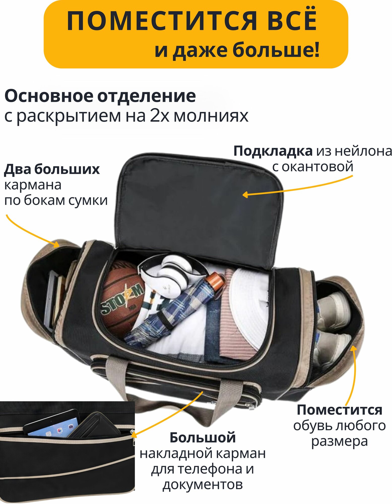 Сумка спортивная — фото 1