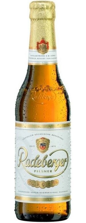 Пиво "Radeberger" Pilsner, 24 шт, 0.33 л