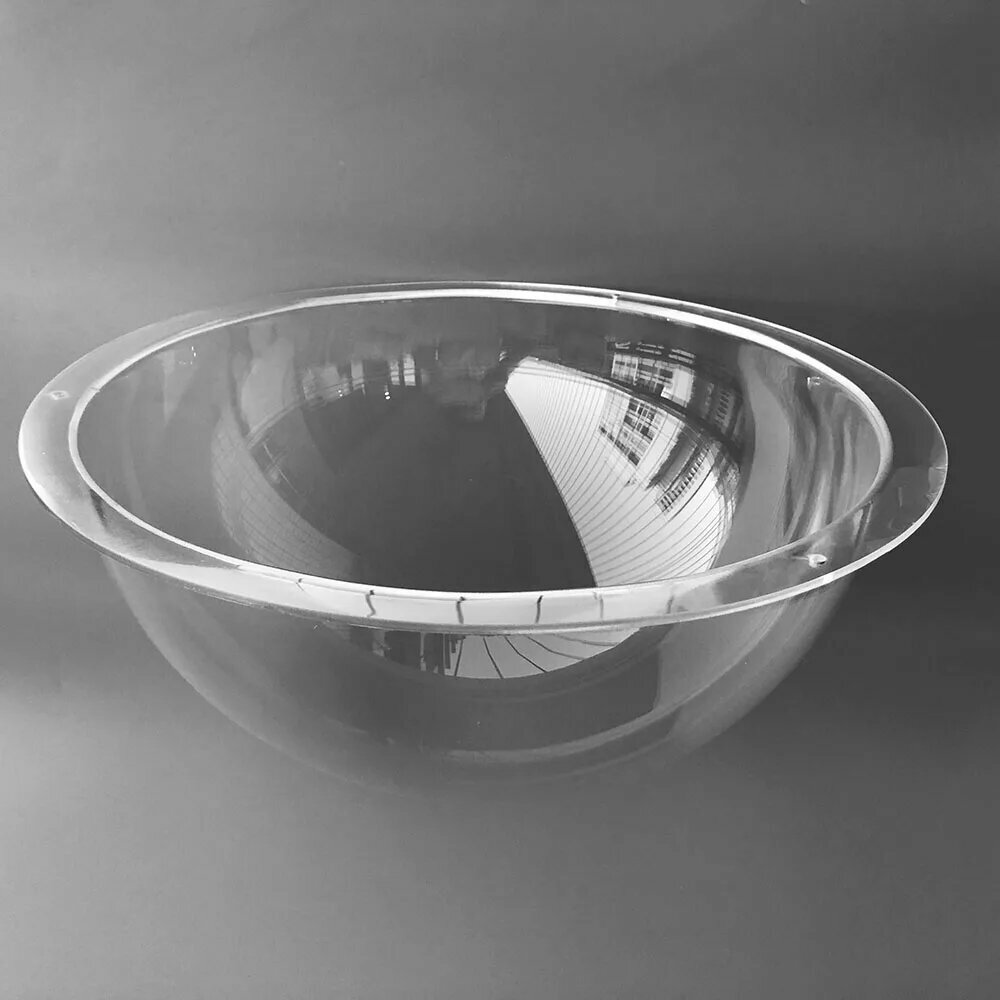 11,6-дюймовый универсальный чехол для уличной камеры большого размера, прозрачный акриловый купольный фланец, водонепроницаемая полусфера, камера безопасности, солнцезащитный дождевик