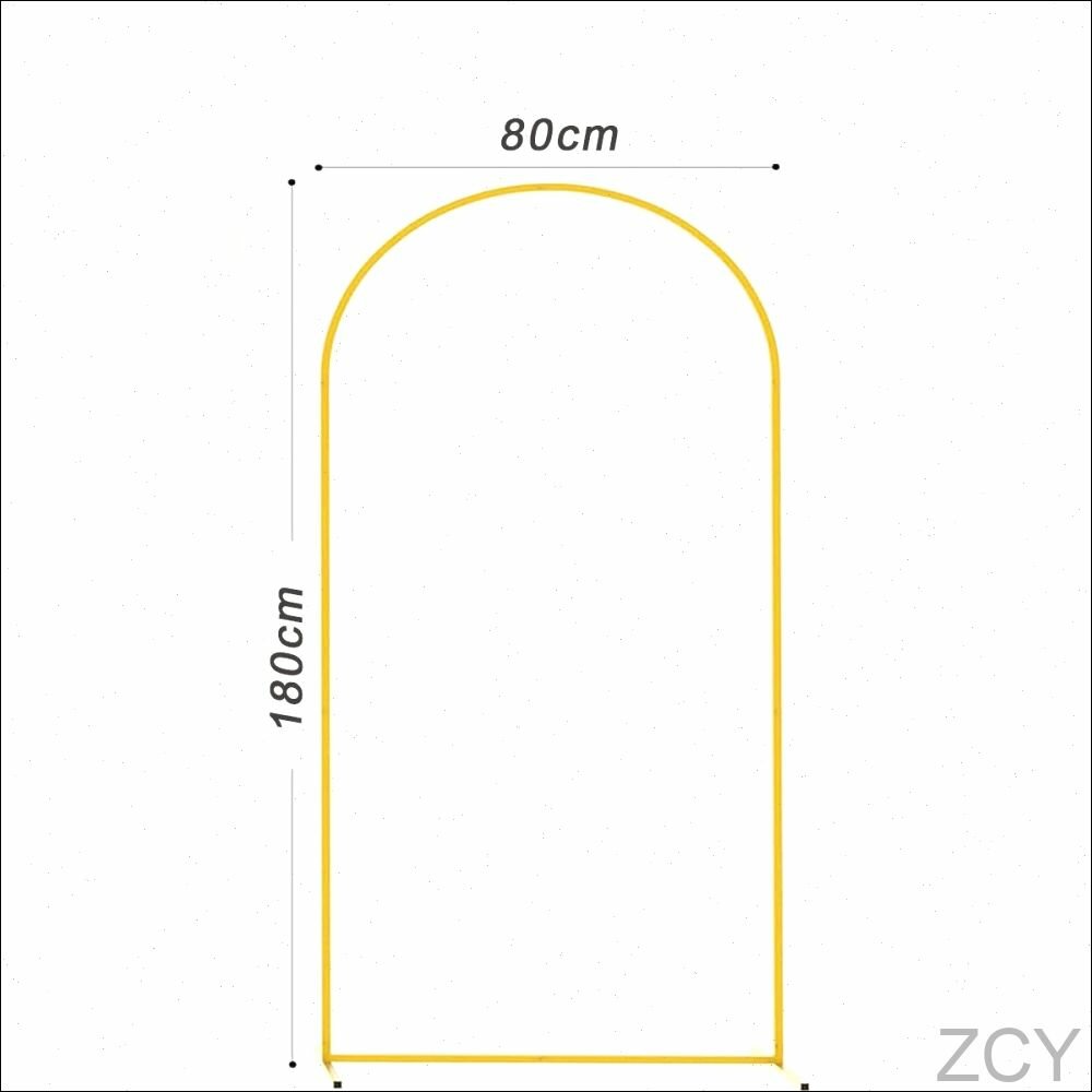 1 шт Каркас разборный для фотозон, U-образная арка