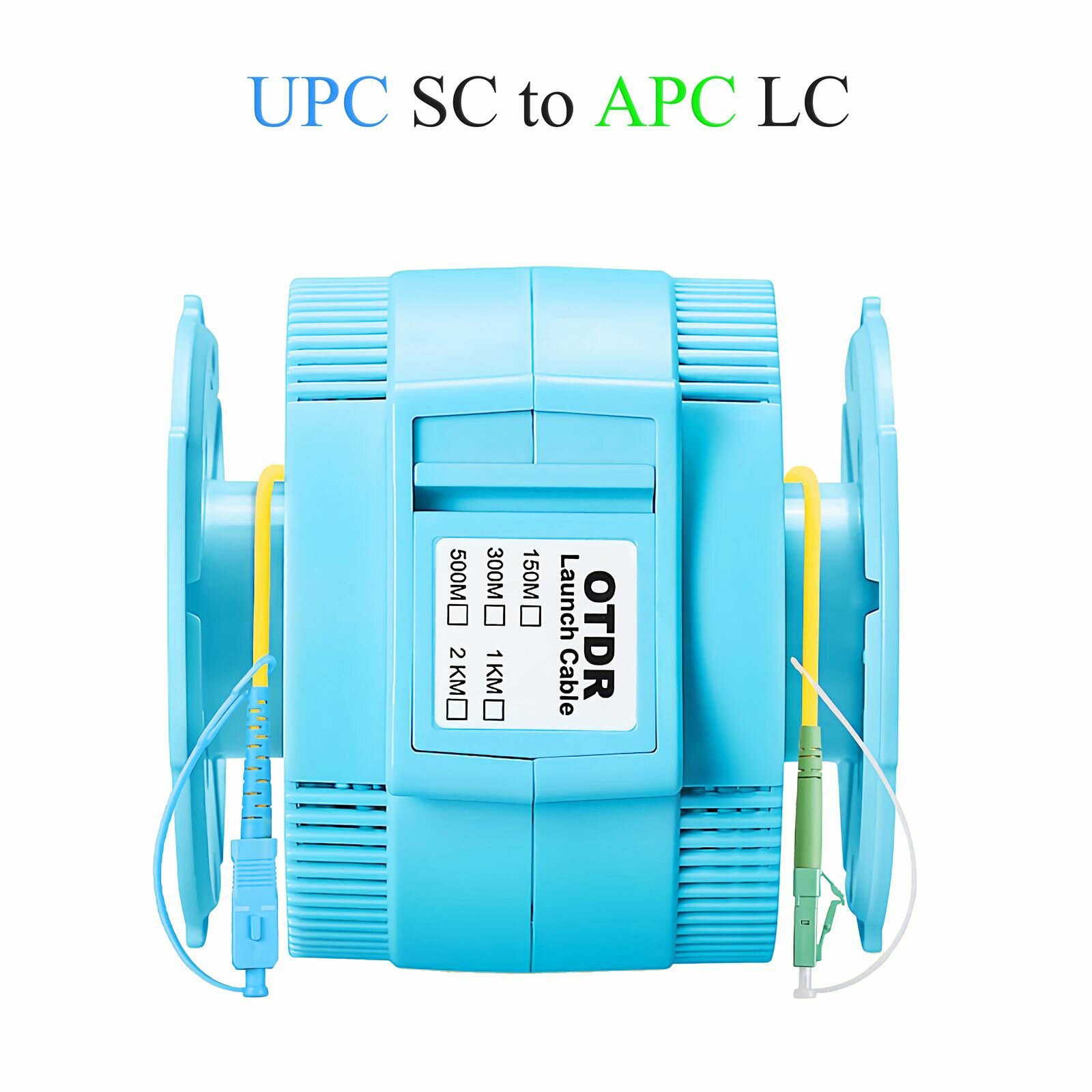 Кабель для интернет-соединения SC/SC, FC, 1000 м, коричнево-красный