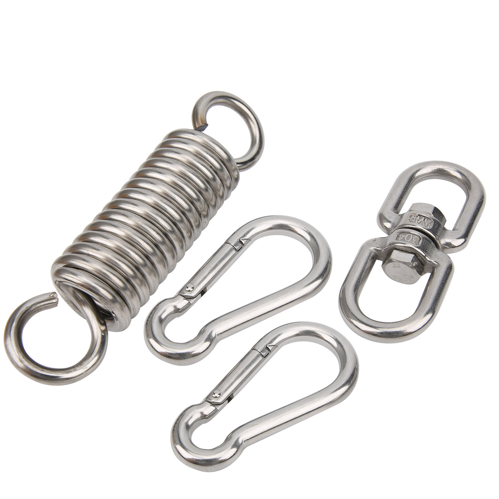 Качели Гамак Пружинные карабинные крючки 8-образная вращающаяся петля Подвесные аксессуары