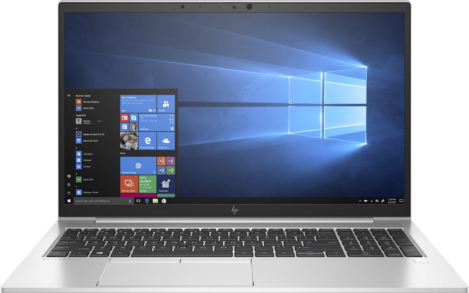 Ноутбук HP EliteBook 855 G7 15.6" FHD IPS матовый, AMD Ryzen 7 PRO 4750U, 16 GB RAM, 512 GB SSD, Windows 11 Pro