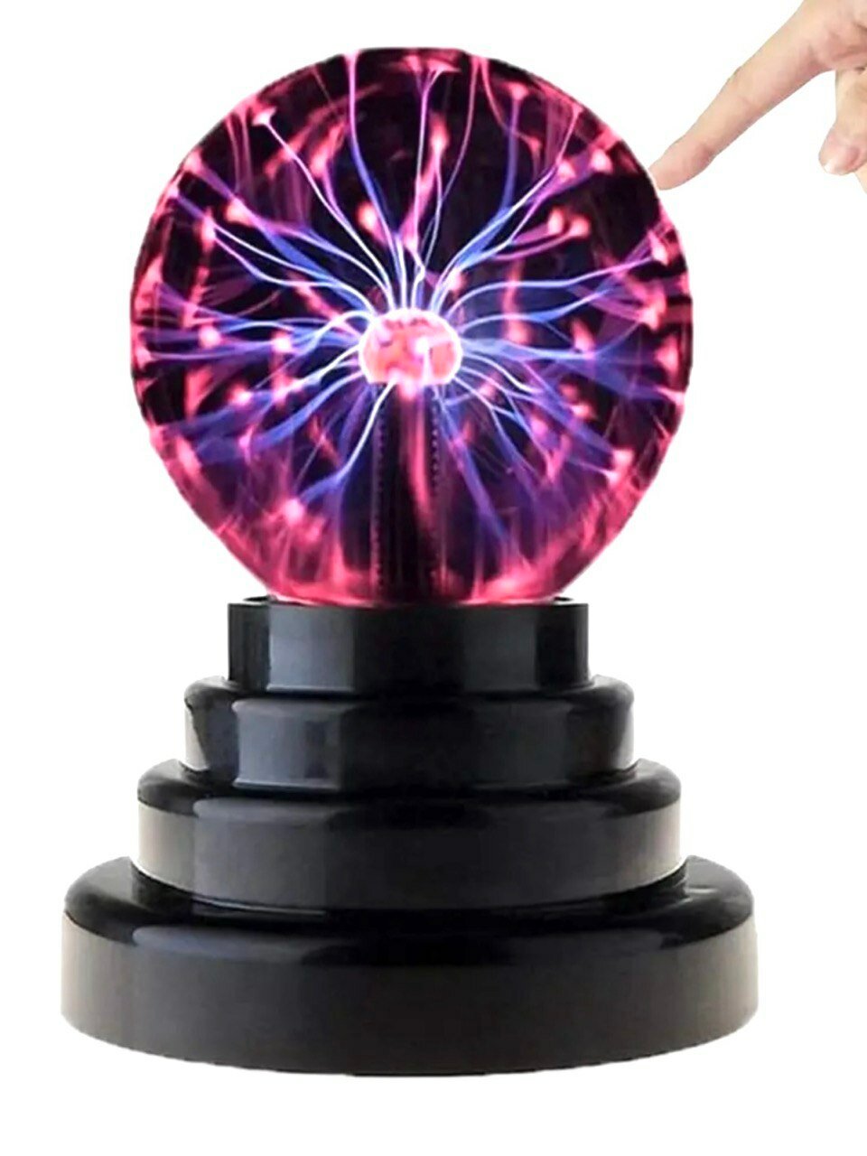 Плазменный шар Тесла, магический шар 10 см