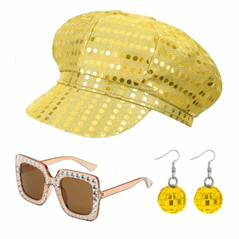 Набор для Выступления На Дискотеке 80-х-Золотой