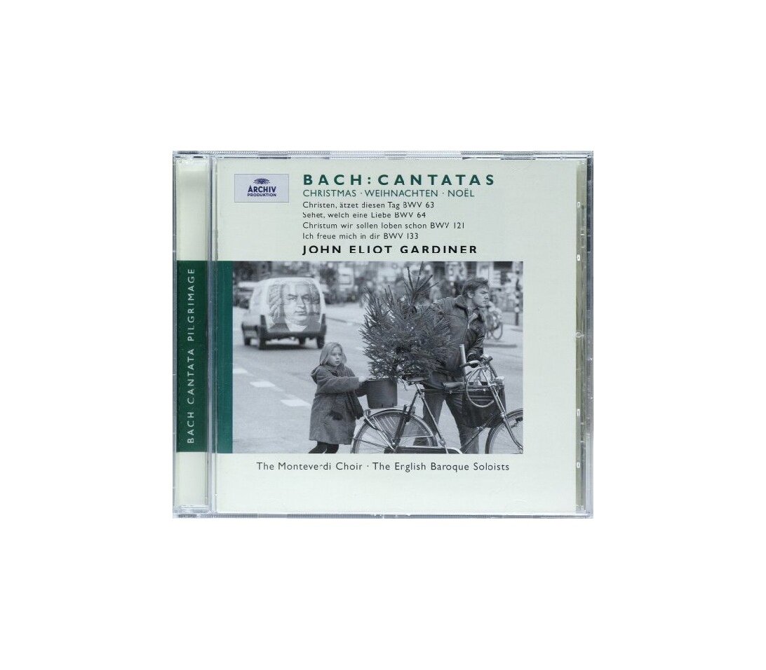 Диск BACH: Cantatas BWV 63, 64, 121, 133. Gardiner (1 CD)