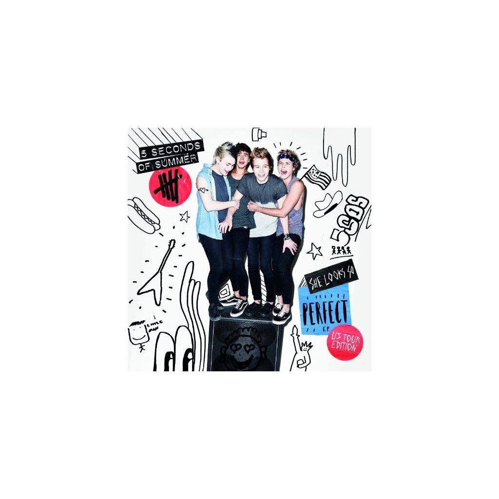 Диск 5 Seconds Of Summer: She Looks So Perfect EP - US Tour Edition (1 CD)