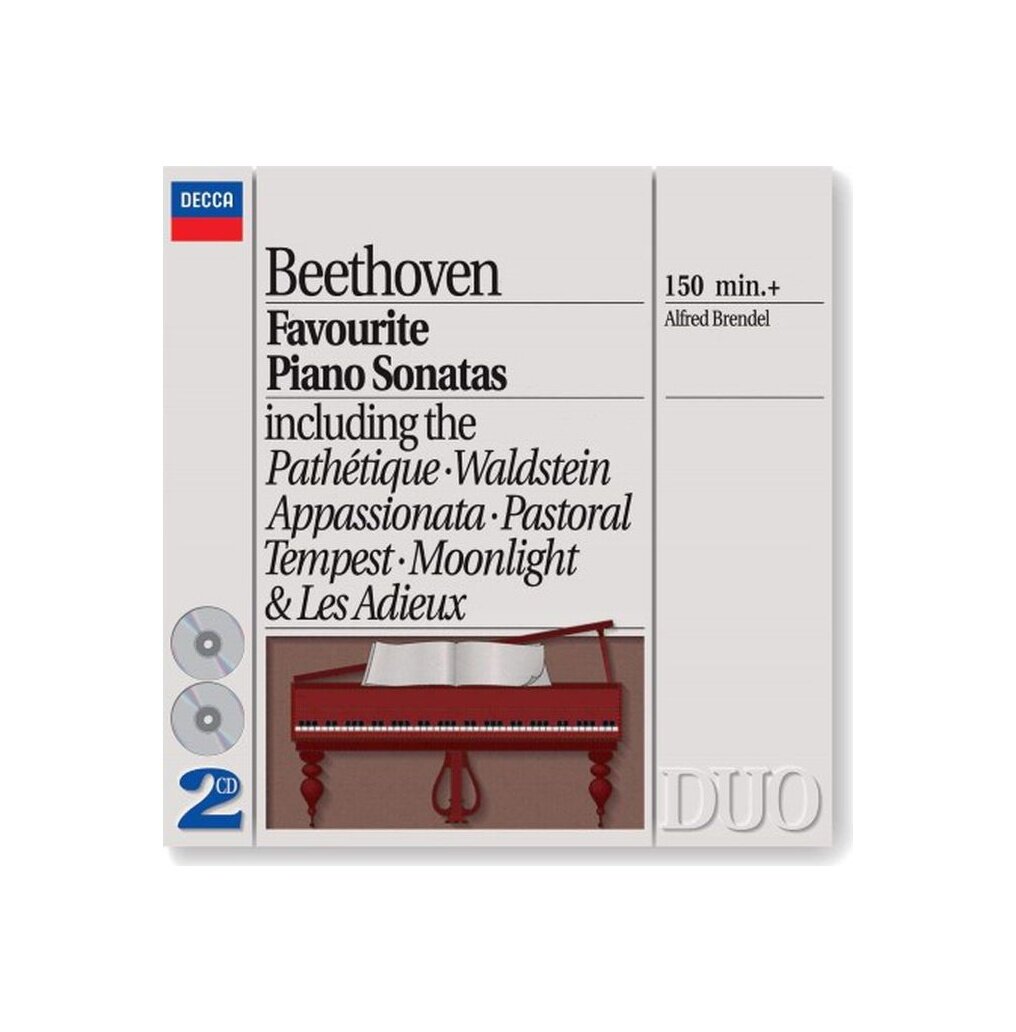 Beethoven: Favourite Piano Sonatas (2 CD)