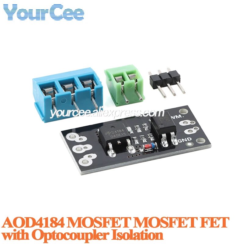 Your Cee AOD4184 MOSFET модуль с оптопарой, 5шт