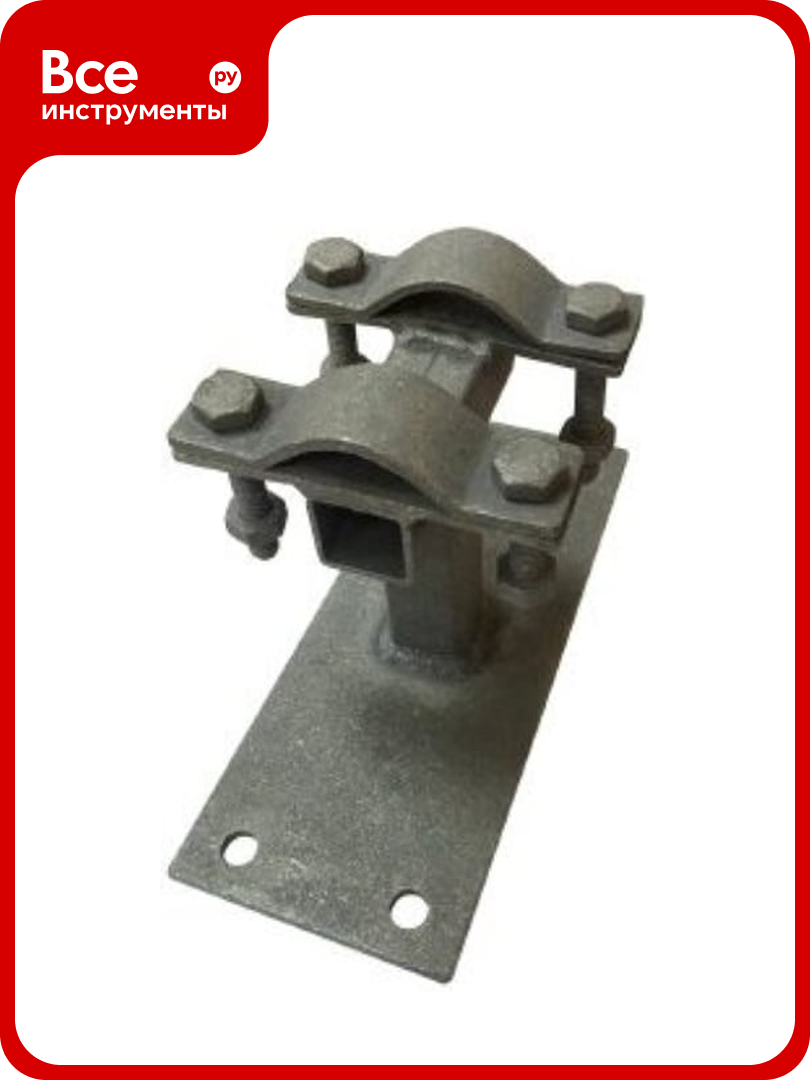 Держатель мачты молниеприемника TERRAZN 04027 TD к стене скручиваемый 04027_TD из алюминиевого сплава