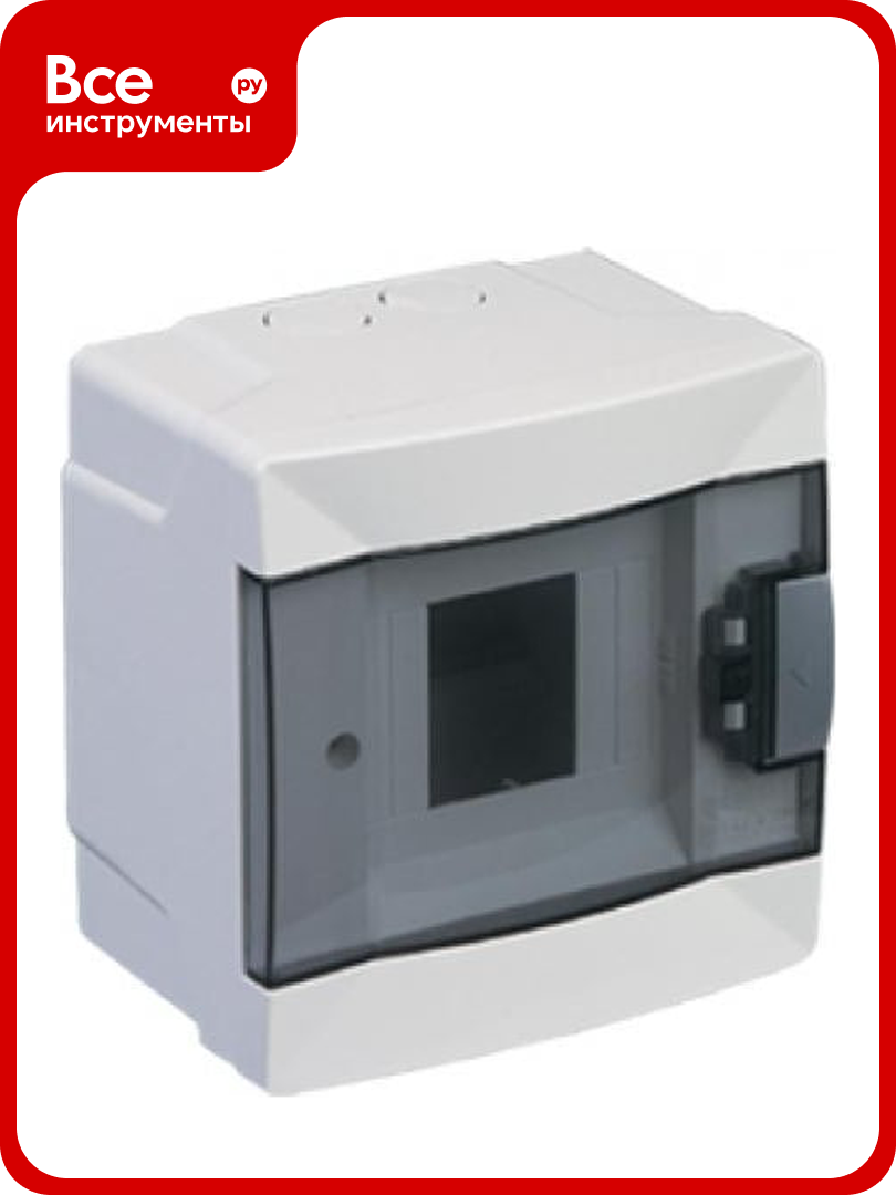 Белый четырехмодульный бокс, ОП, Makel 63104