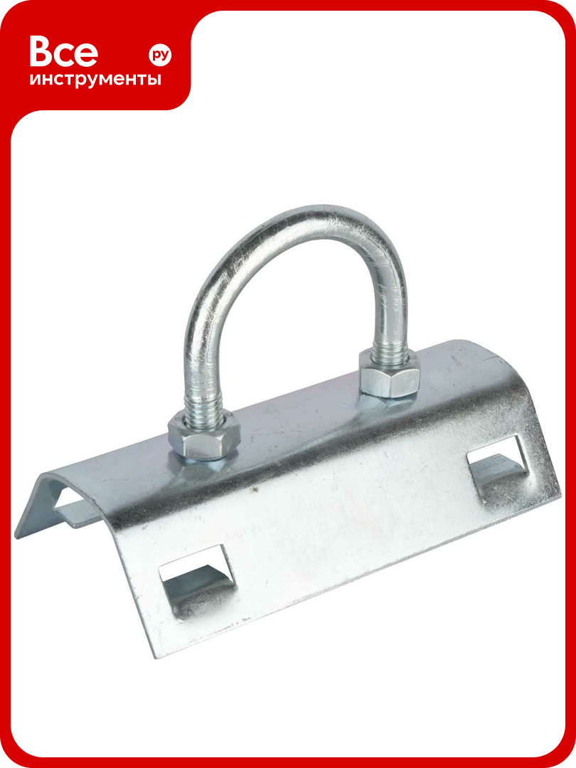 Натяжной узел крепления NIKOMAX резьбовое соединение, 10 кН NMF-AL-TBT-M-10 из оцинкованной стали, надёжное соединение