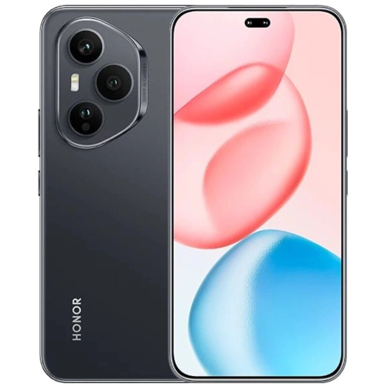 Смартфон HONOR 400 5G 8/256 ГБ, Черный, 6.55" AMOLED, 200 МП OIS, 6000 мАч, Dual: 2 Nano SIM / Nano SIM+eSIM