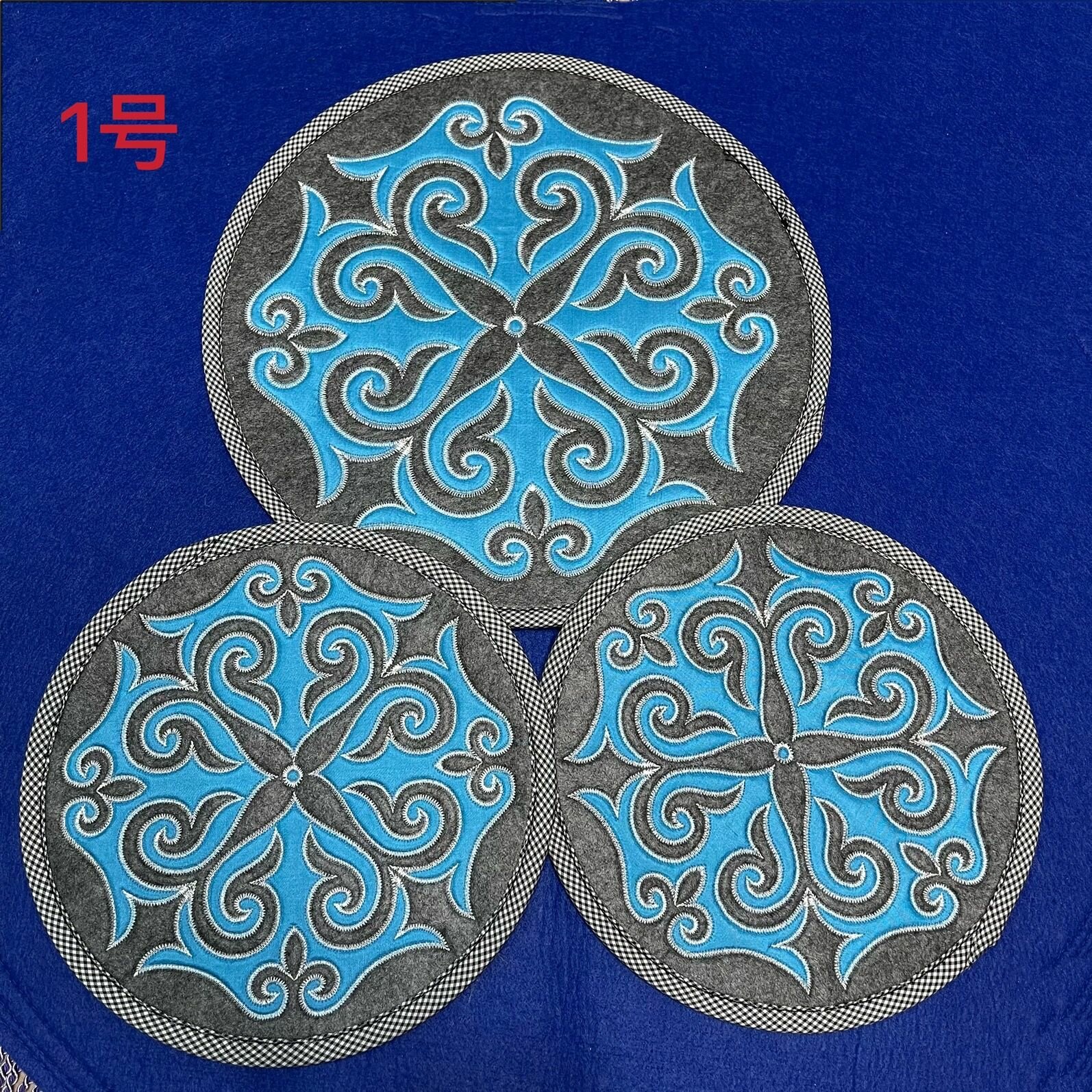 Изысканный этнический стиль, лазерная резка, вышитый круглый коврик для обеденного стола, термоизоляционный коврик