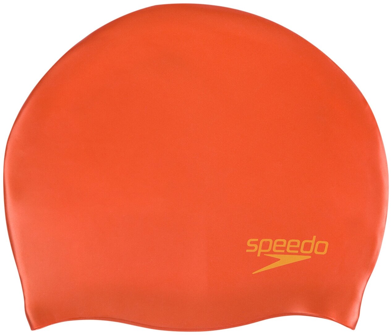 Шапочка для плавания Speedo Plain Moulded Silicone Junior, детская, 8-70990C815, красный, желтый