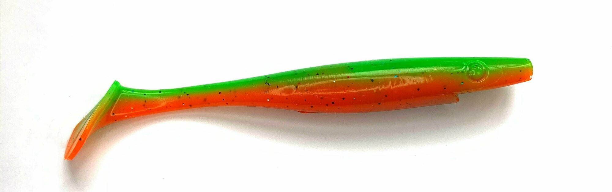 Мягкая силиконовая приманка для рыбалки Pike Shad 20 см (свимбейт/ джеркбейт), Арбуз (Arbuz), 1 шт.