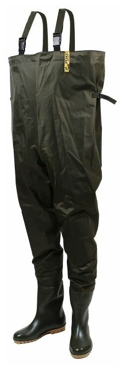 Рокс Полукомбинезон рыбацкий рокс С 094 РС, нейлон с пвх покрытием, р.42