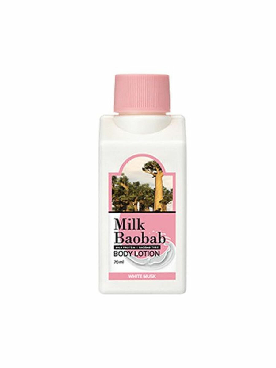 Milk Baobab Лосьон для тела Body Lotion White Musk Travel Edition 70мл