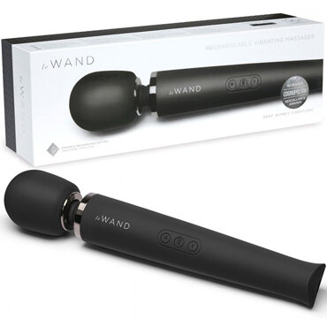 50347 Le Wand, черный. Перезаряжаемый люкс массажер