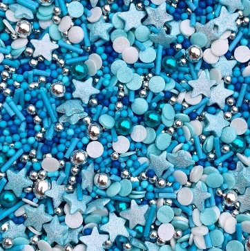 Декор Холодные сердца MIXIE, 50 гр. (Набор из 3 шт.)
