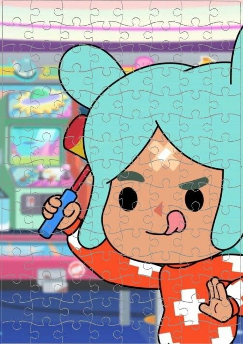 Пазл по игре Тока Бока, Toca Boka №2, А4