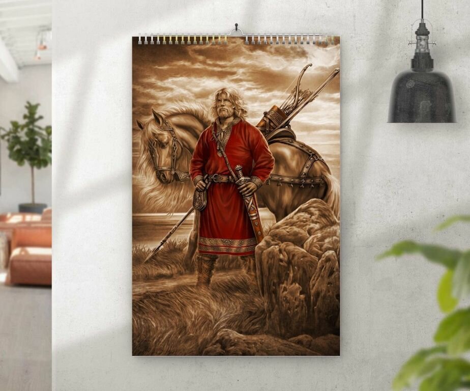 Календарь перекидной Славяне, Славянские №20, А4