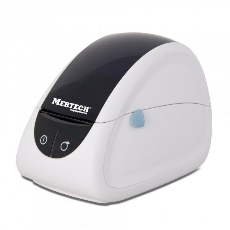 Термопринтер этикеток/наклеек Mertech LP58 EVA RS232/USB, белый