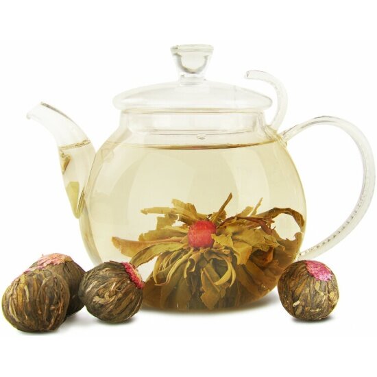 Чай зеленый Слон Связанный "Сочный персик" 100 г