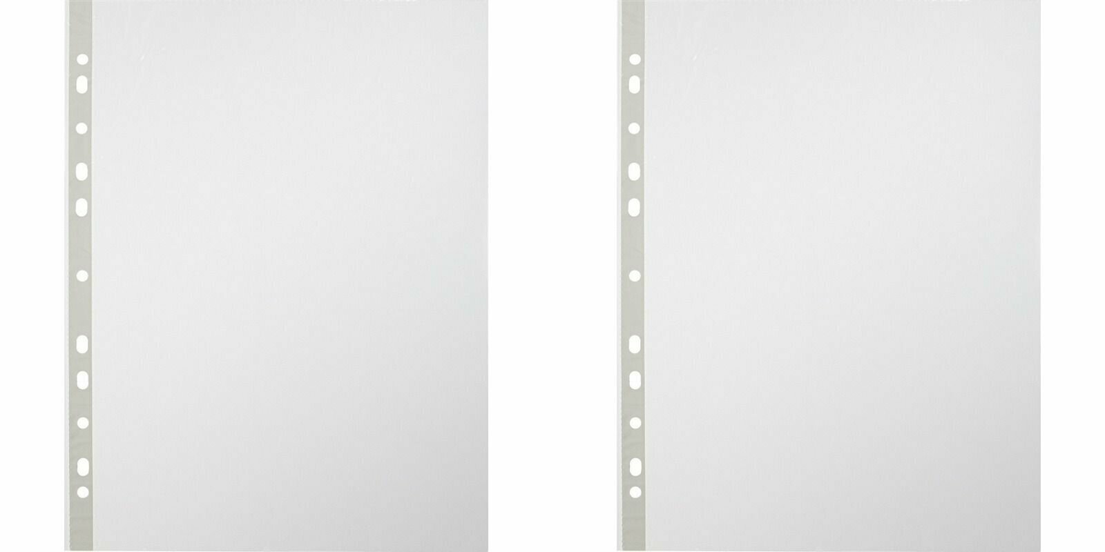 Attache Файл-вкладыш Стандарт, 25 мкм, А4, 2 уп по 100 шт