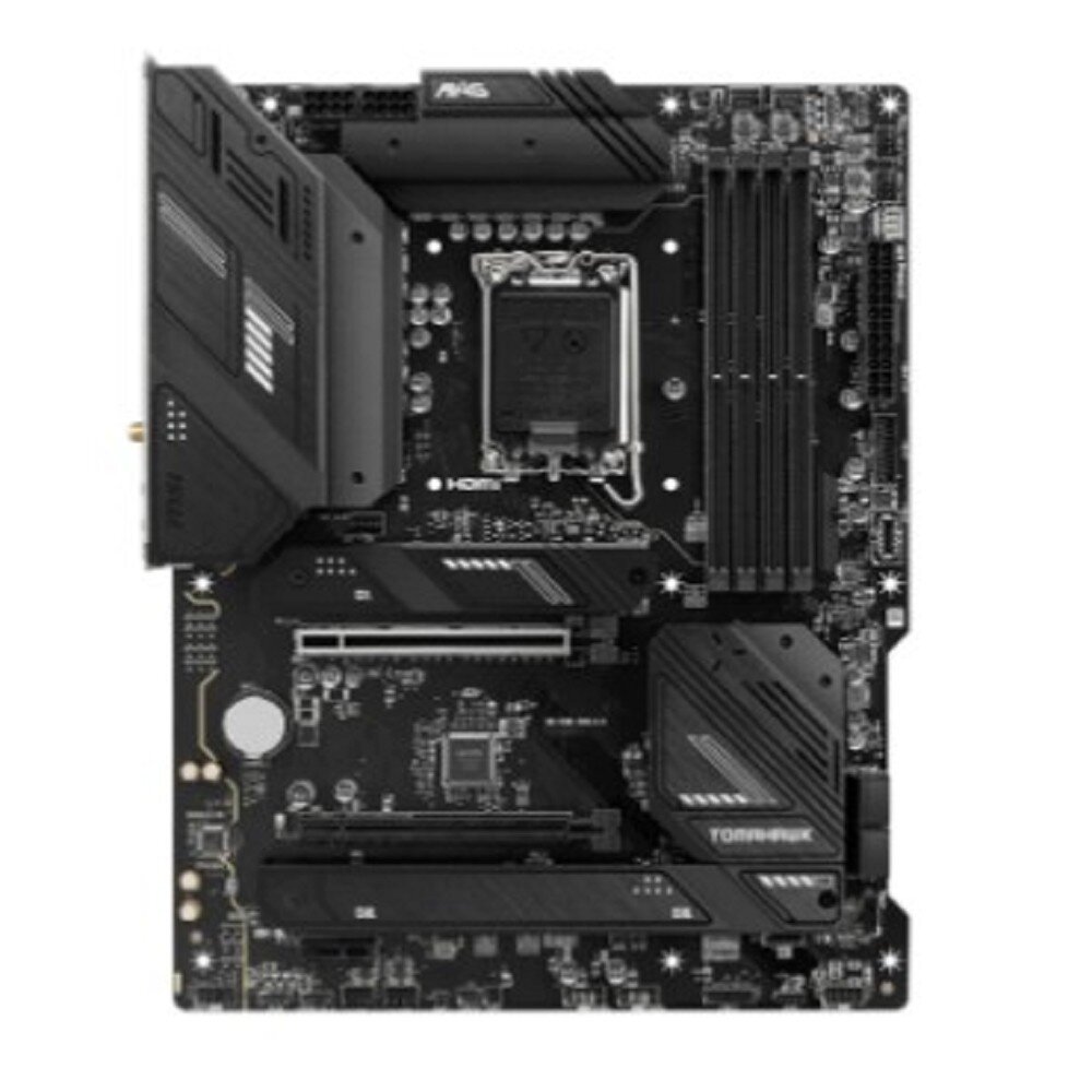 Материнская плата MSI MAG B760 TOMAHAWK WIFI LGA1700, 4xDDR5, 4xSATA3 RAID 3xM.2 HDMI DP ATX