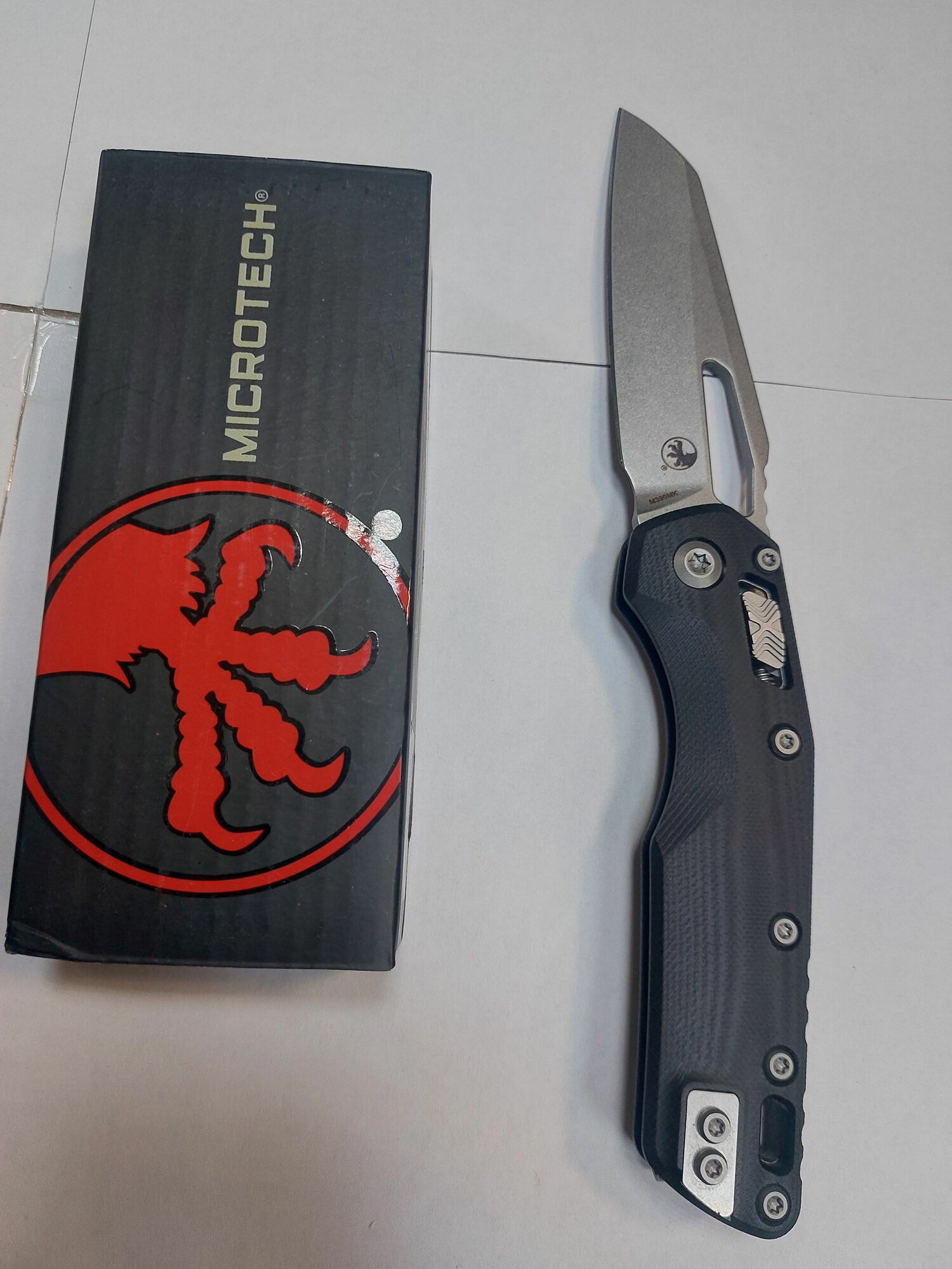 Microtech Нож туристический M390MK , длина лезвия 9 см