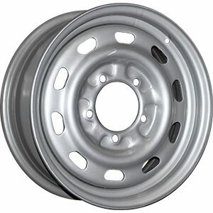 Колесный штампованный диск ГАЗ Горький Соболь R16x6 5x139.7 ET45 CB108.6 Silver