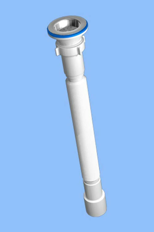 Гофросифон АНИ Пласт G116 1-1/2" х 40/50 удлиненный