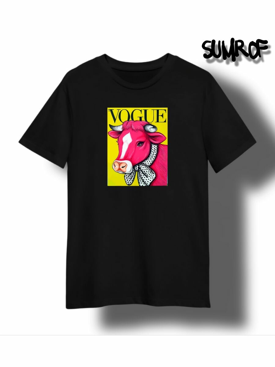 Футболка vogue корова