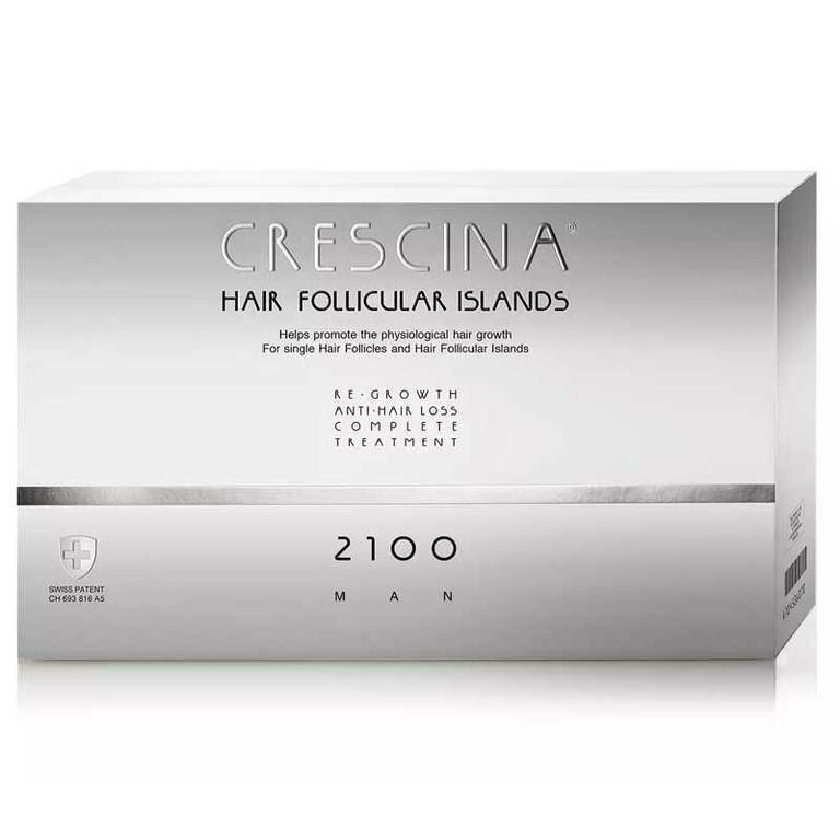 Crescina Hair Follicular Islands Complex 2100 For Man Ампулы Италия 10 + 10 АМП