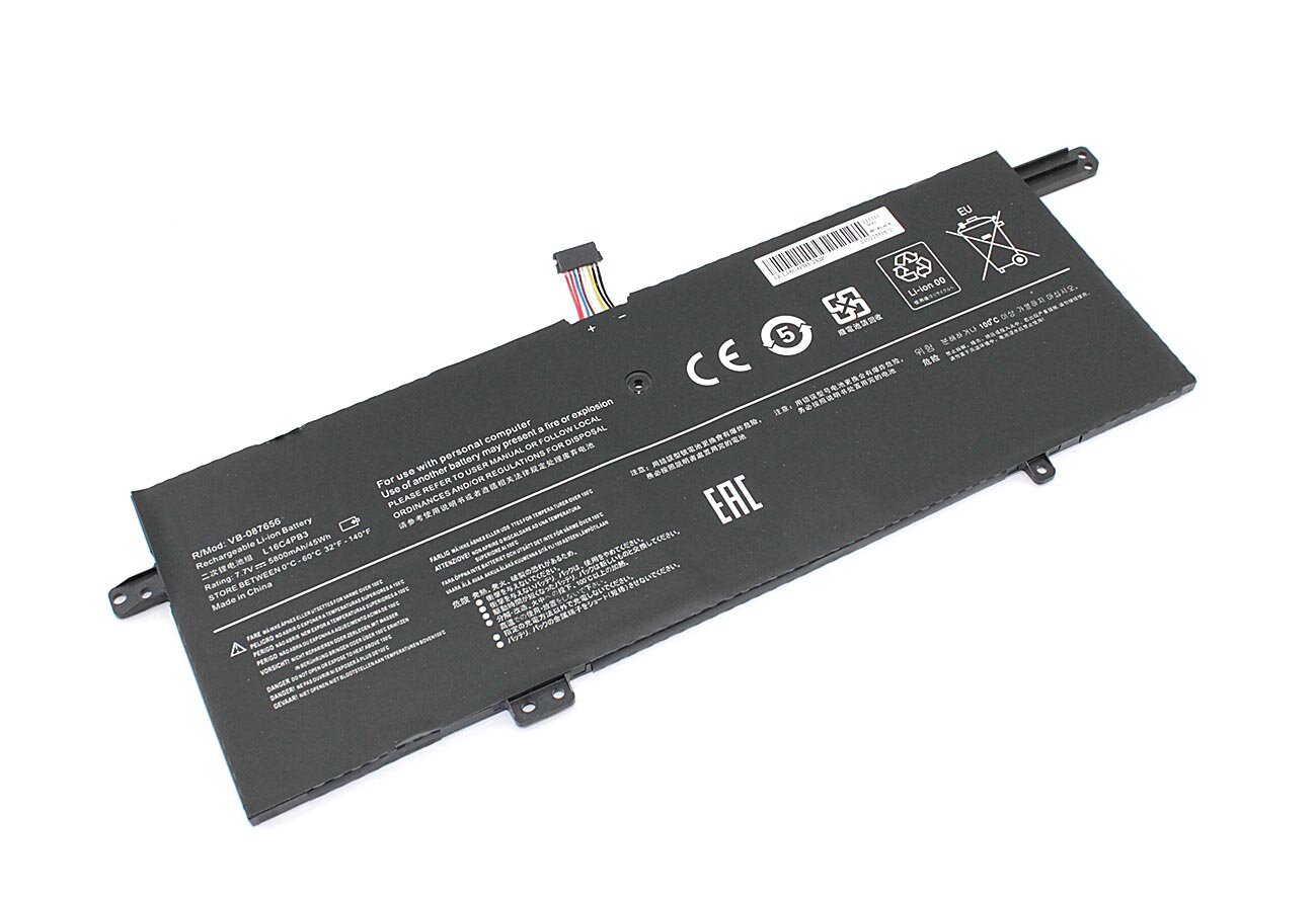 Аккумуляторная батарея для ноутбука Lenovo Ideapad 720S-13IKB (L16M4PB3) 7.7V 5800mAh OEM