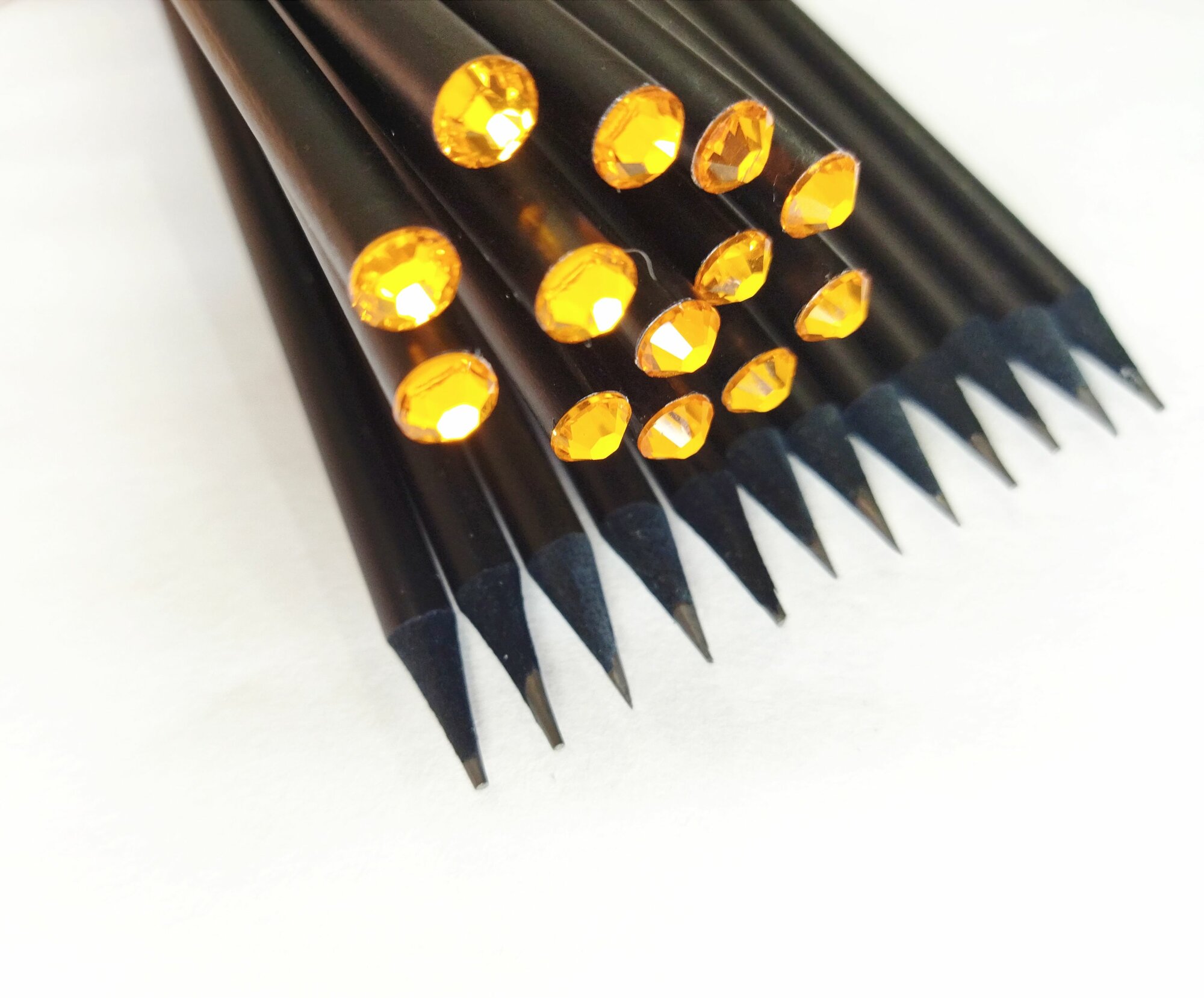 Карандаши Сваровски, 20 шт / Необычный корпоративный подарок коллеге женщине и мужчине