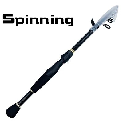 Телескопический спиннинг GHOTDA 1.8 м, Spinning Rod