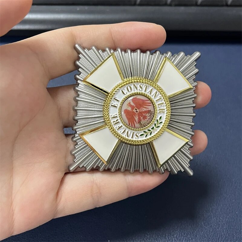 Металлический винтажный значок Орла 2-го класса