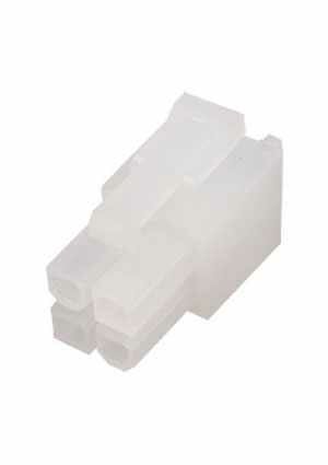 MF-2x2F (MF-4F), розетка на кабель 4.2мм с контактами Mini-Fit (L-KLS1-4.20-2X02-MH) (100 шт.)