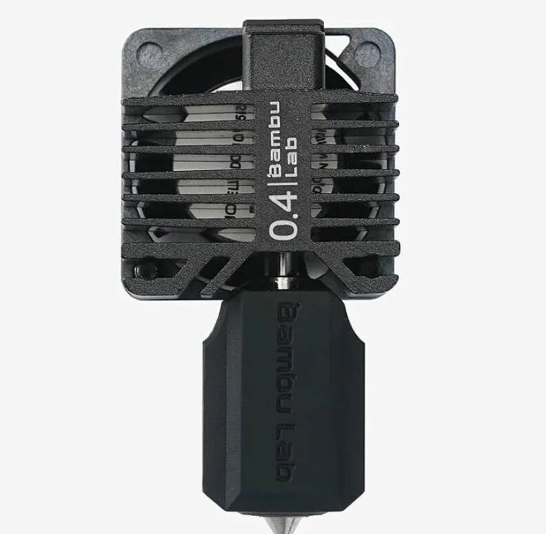 Хотэнд в сборе с соплом 0,4 мм из закаленной стали для 3Д принтера Bambu Lab X1C(FAH001)