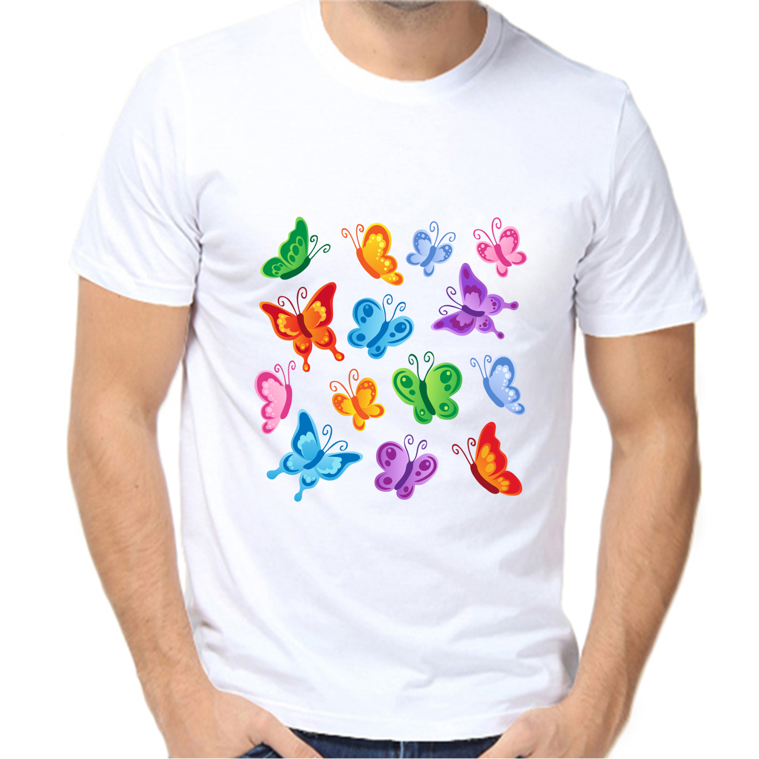 Футболка бабочка 21